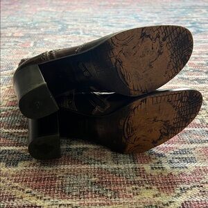 Mark Nason | Shoes | Womens Mark Nason Embroidered Brown Suede And ...